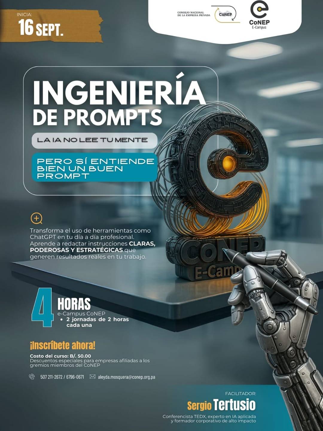 ¡Inscríbete al nuevo curso virtual del CoNEP eCampus! | COEL - Consejo ...
